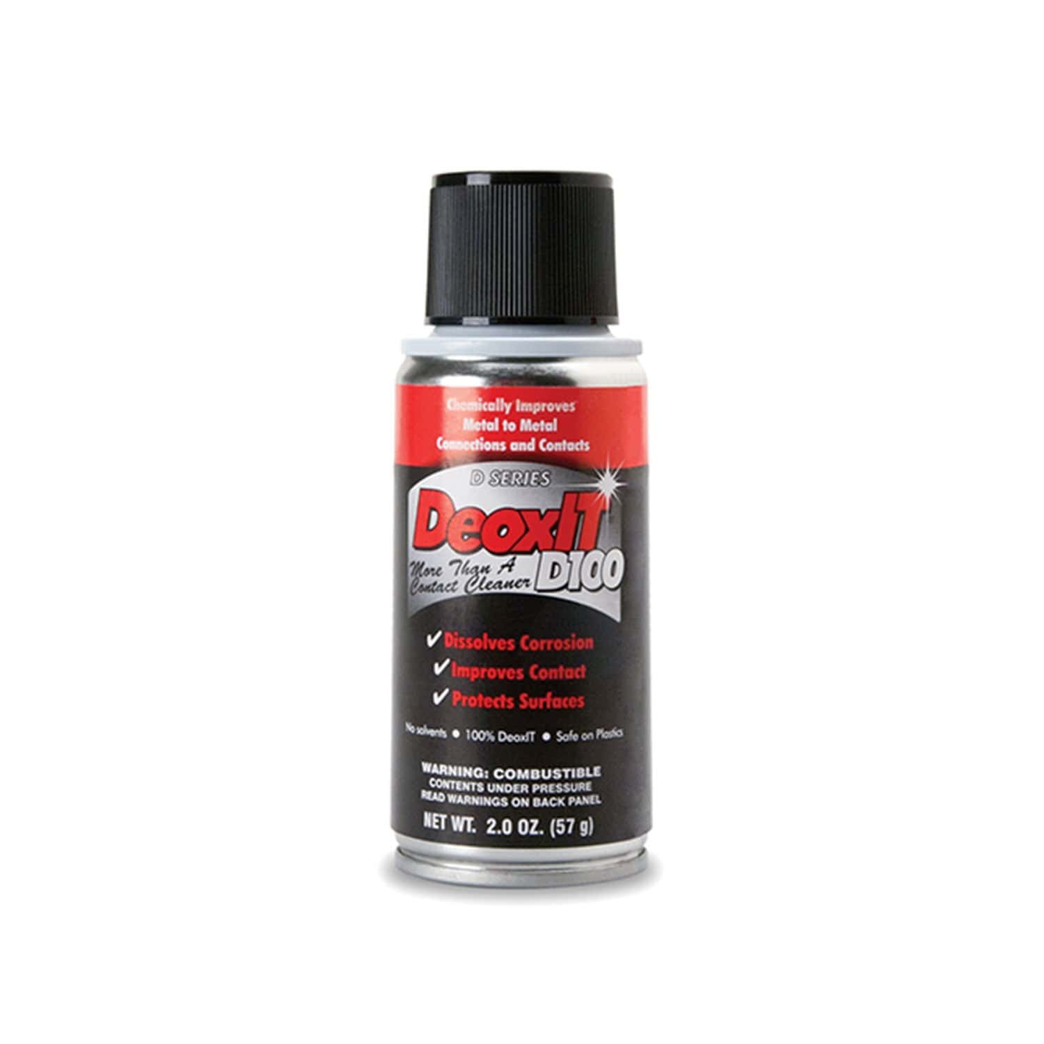 CAIG DeoxIT D100S-2 Contact Cleaner Spray 2 oz