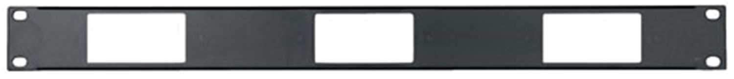 Mid Atlantic DECP1X3 3 Space Decora Mounting Panel