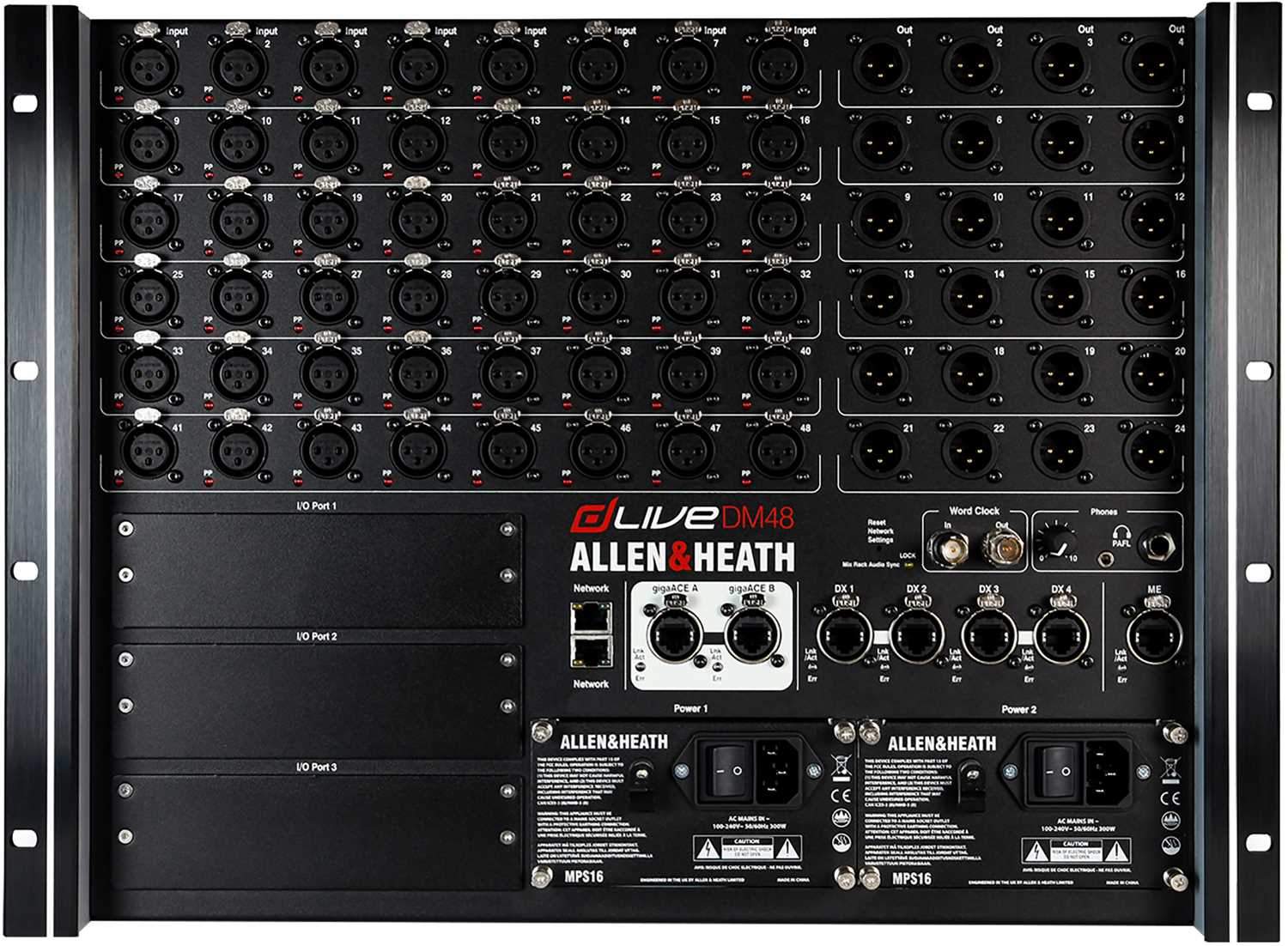 Allen & Heath DM48 dLive S Class MixRack Mixer