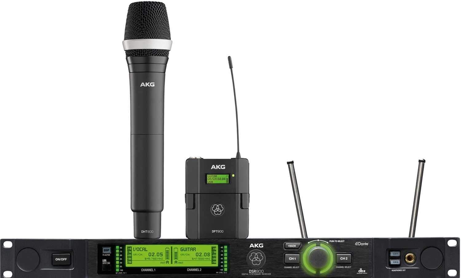 AKG DMS800 Digital Wireless Stage System BD1