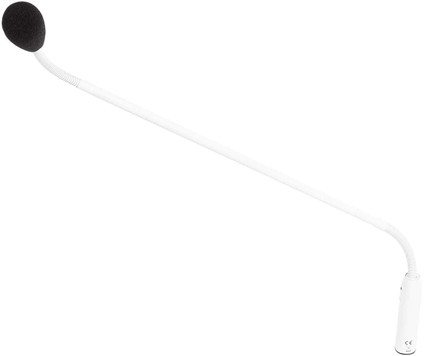 Denon Pro DN-GNW White XLR Gooseneck Microphone – Solotech