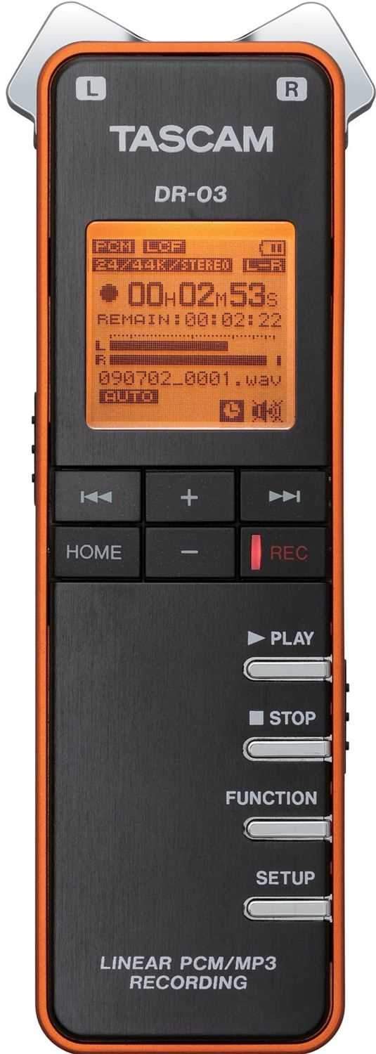 Tascam DR-03 Portable Handheld Recorder