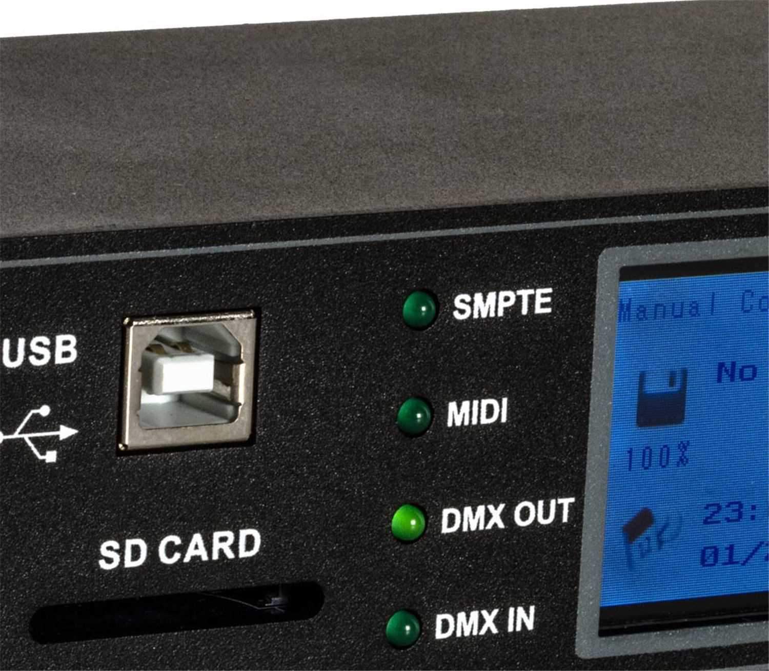 Elation DR-Pro Rack 19" Rack Mount DMX Recorder