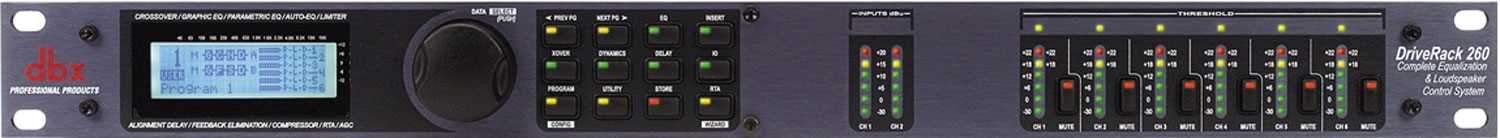dbx DriveRack 260 EQ & Speaker Control System