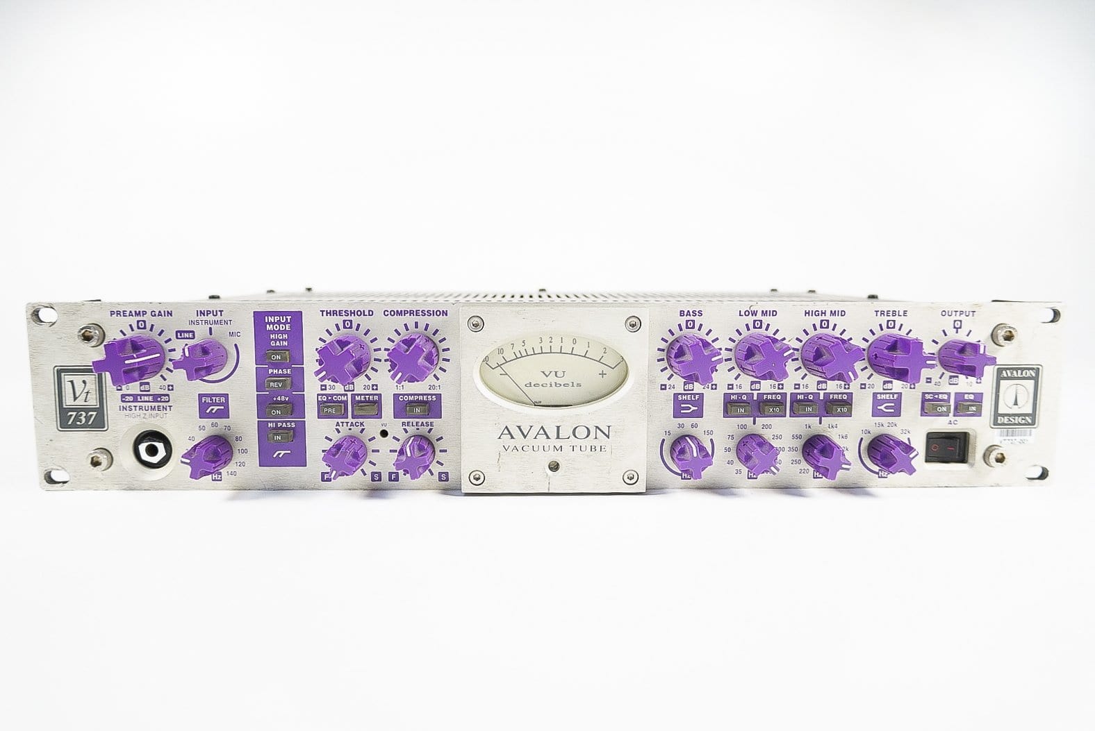 Avalon VT737 1-Channel Tube Mic Channel Strip