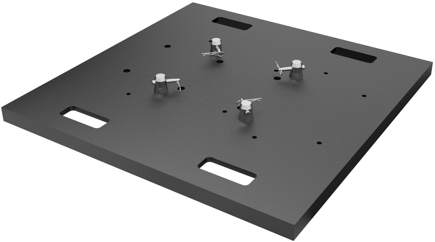 DuraTruss DT-GP-BASE-30BLK 30x30x1.5-Inch Raised Base Plate for End ...