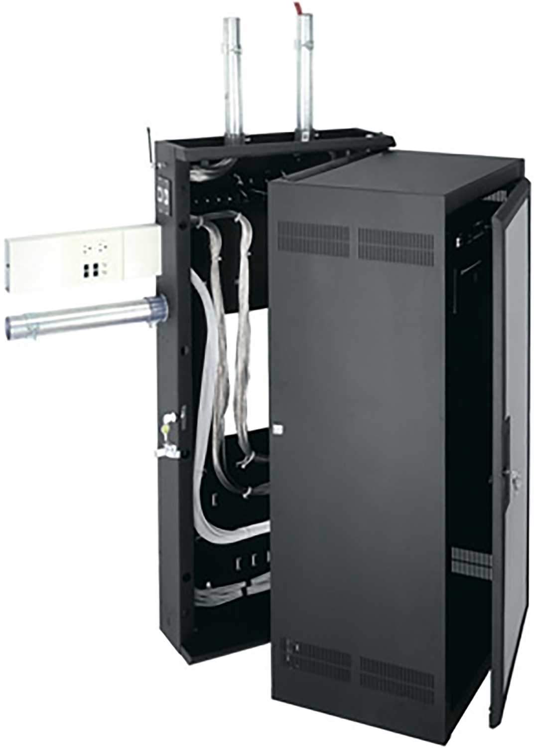 Middle Atlantic DWR 18U/17D Wall Rack with Plexi Door