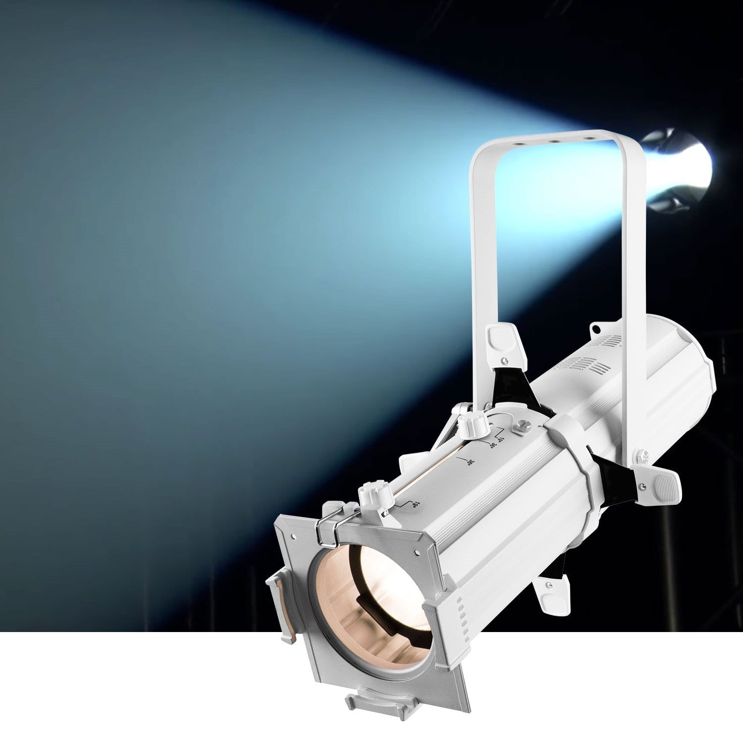 Chauvet EVE E-50Z 50-Watt LED Ellipsoidal Light in White | Solotech