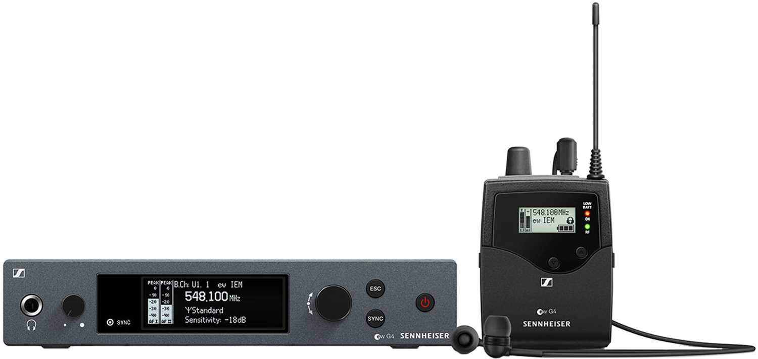 Sennheiser ew IEM G4 Evolution Wireless Stereo In-Ear Monitor Set - G ...