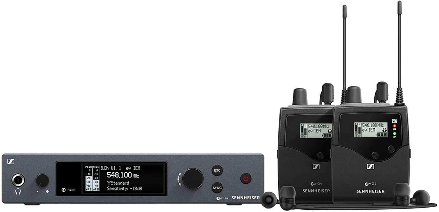 Sennheiser ew IEM G4-TWIN Wireless IEM Twin Set A