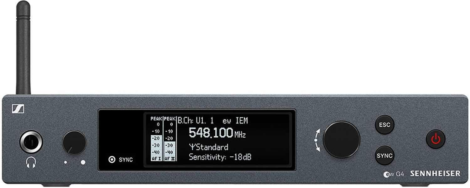 Sennheiser ew IEM G4-TWIN Wireless IEM Twin Set A – Solotech