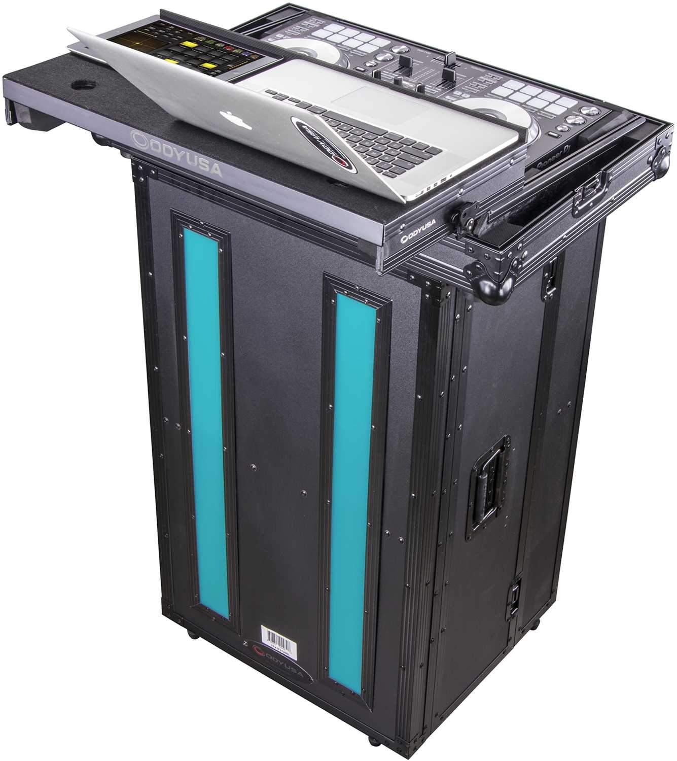 Odyssey FFX2F2136BL 21x36 Flight FX Fold-Out DJ Stand Facade