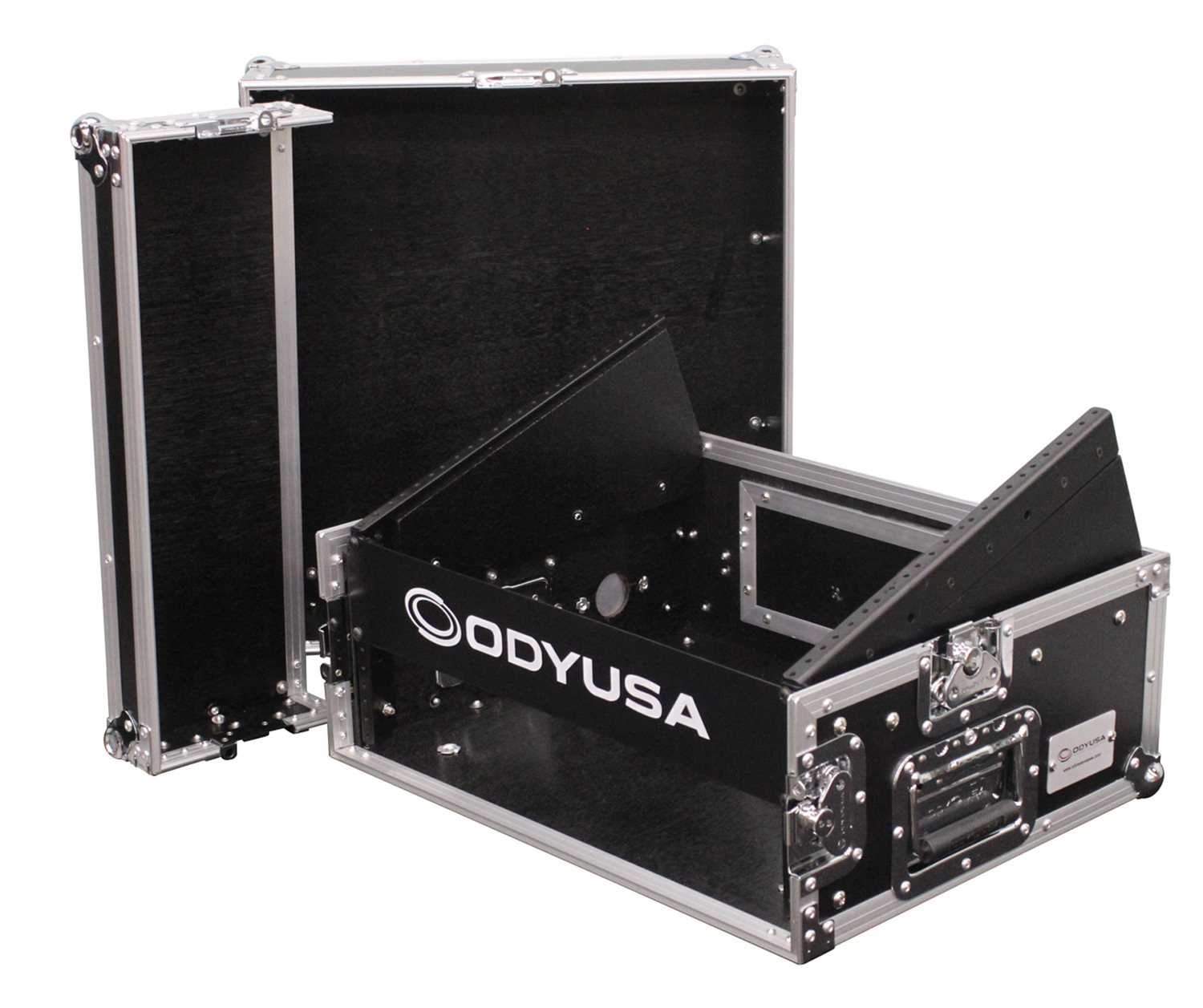 Odyssey FR0802 Flight Ready Combo Rack Case 8Ux2U
