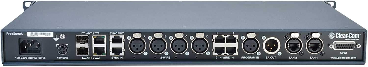 Clear-com FS II Digital Wireless Base Station | Solotech