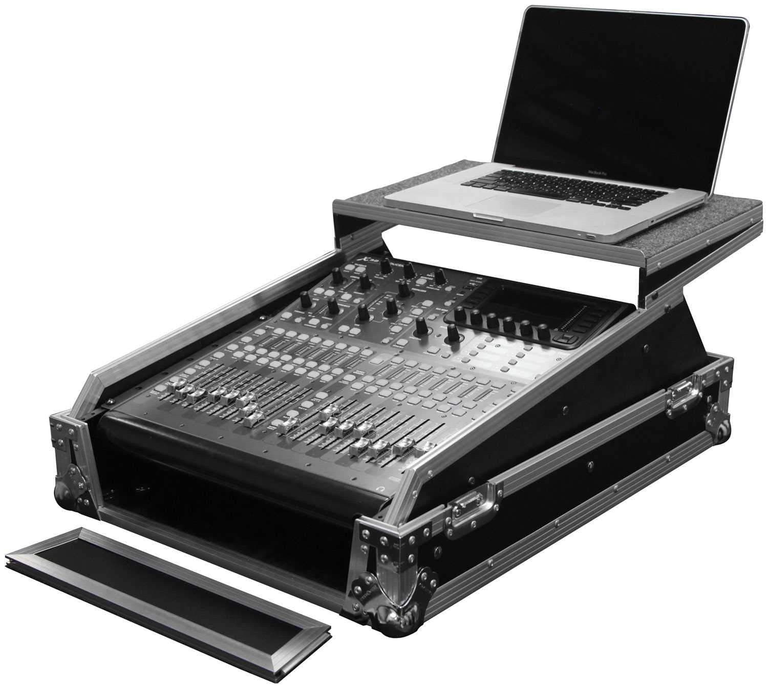 Odyssey FZGSMX1913 19-Inch Mixer Case 13 Space with Laptop Tray