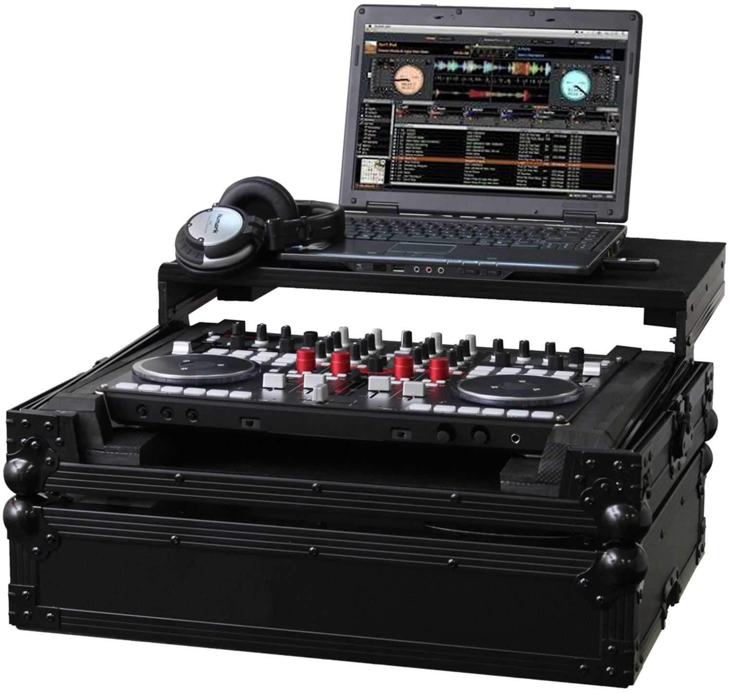 Odyssey FZGSVCI400BL Vci-400 Blk Dj Glide Case
