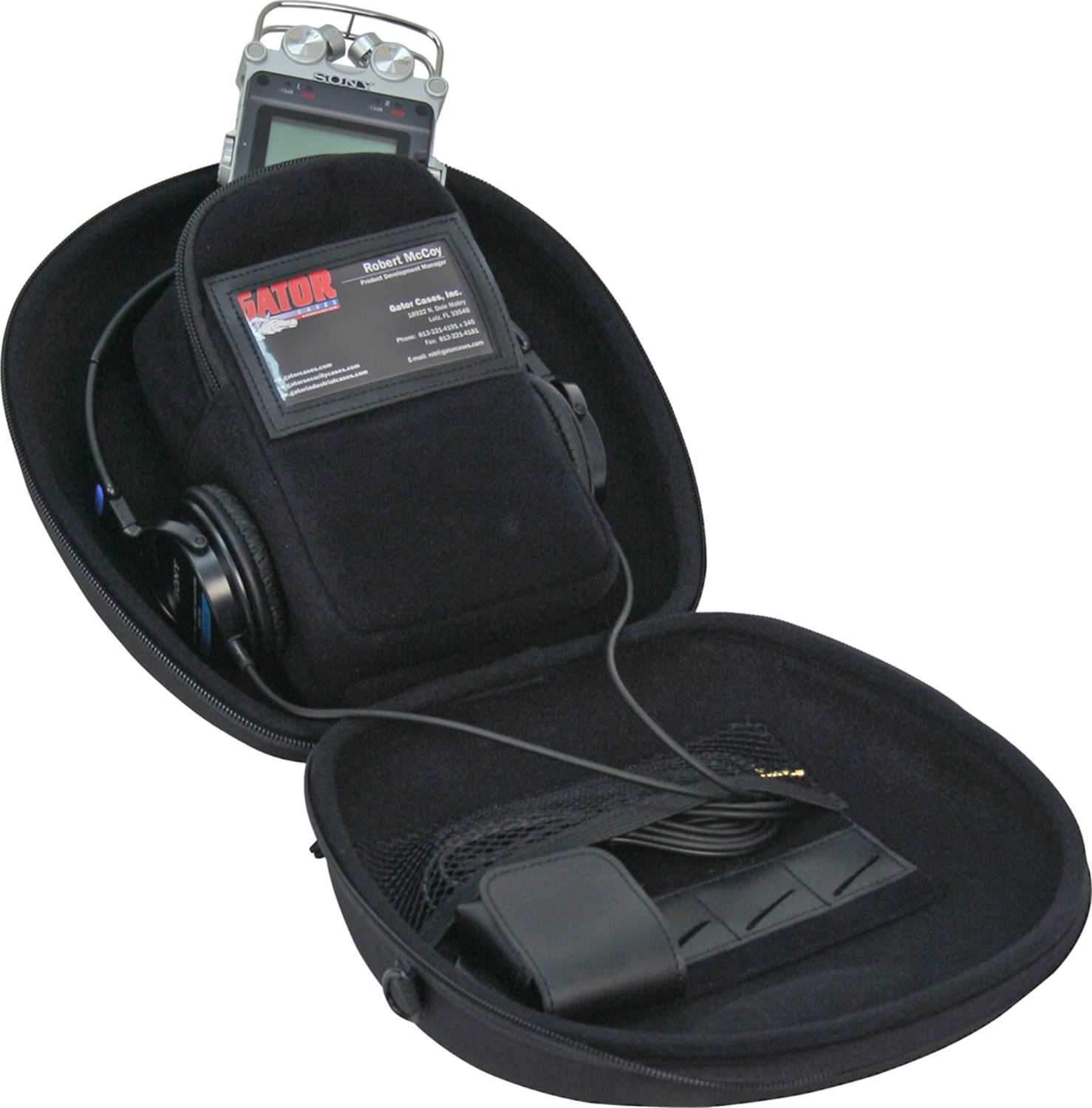 Gator GMICROPACK Micro Recorder & Headphone Case