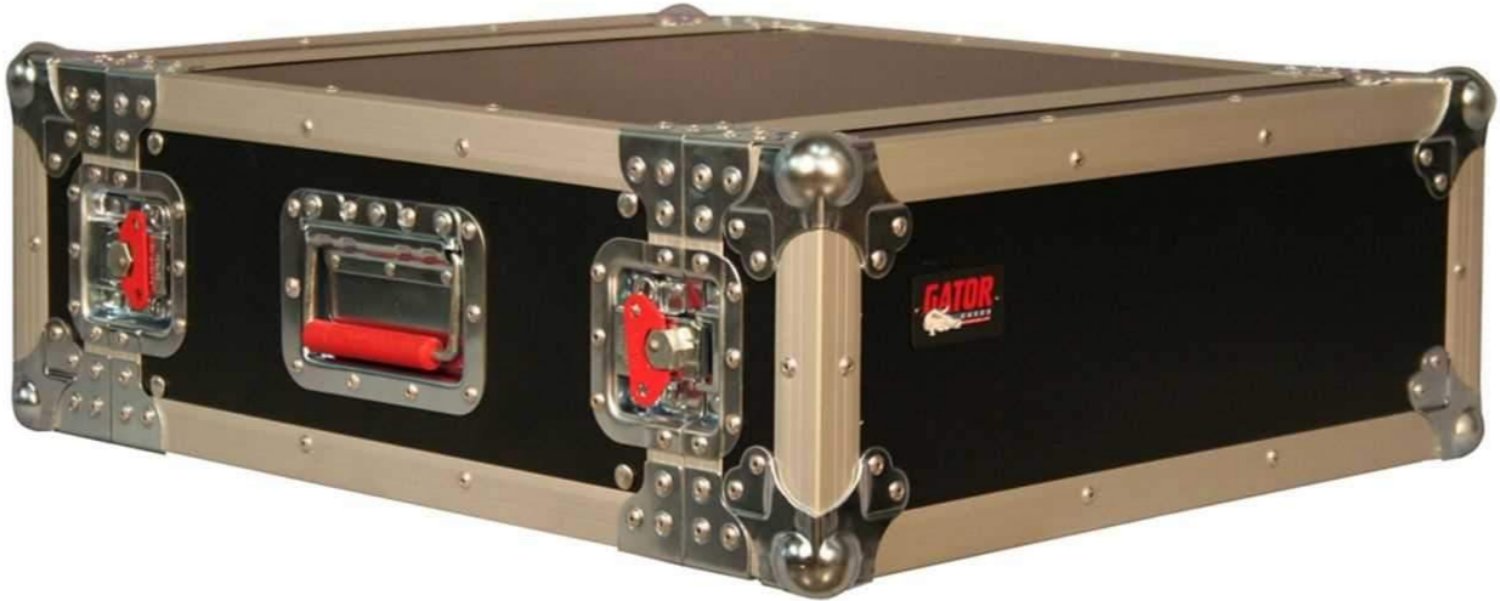 Gator GTOUR4U ATA-Style 4-Space Rack Road Case | Solotech