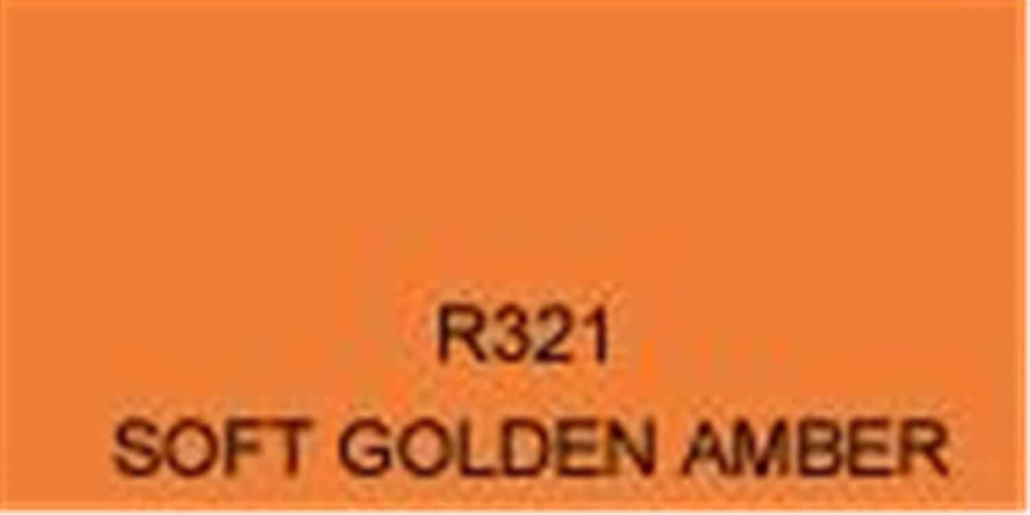 Rosco Roscolux Filter #321: Soft Golden Amber