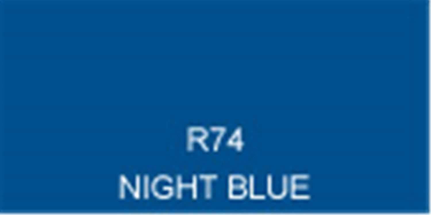 Rosco Roscolux Filter # 74: Night Blue