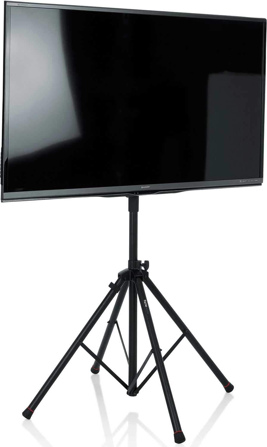 Gator GFW-AV-LCD-25 Frameworks Quad Leg LCD/LED Stand with LiftEEZ Lift ...