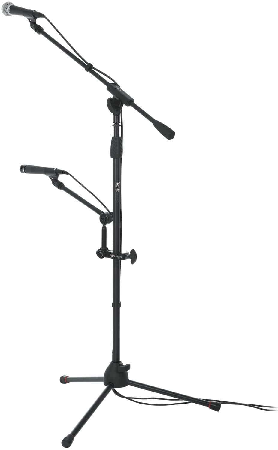 Gator GFW-MIC-MULTIMOUNT Frameworks Mic Stand Mount for 4 Accessories