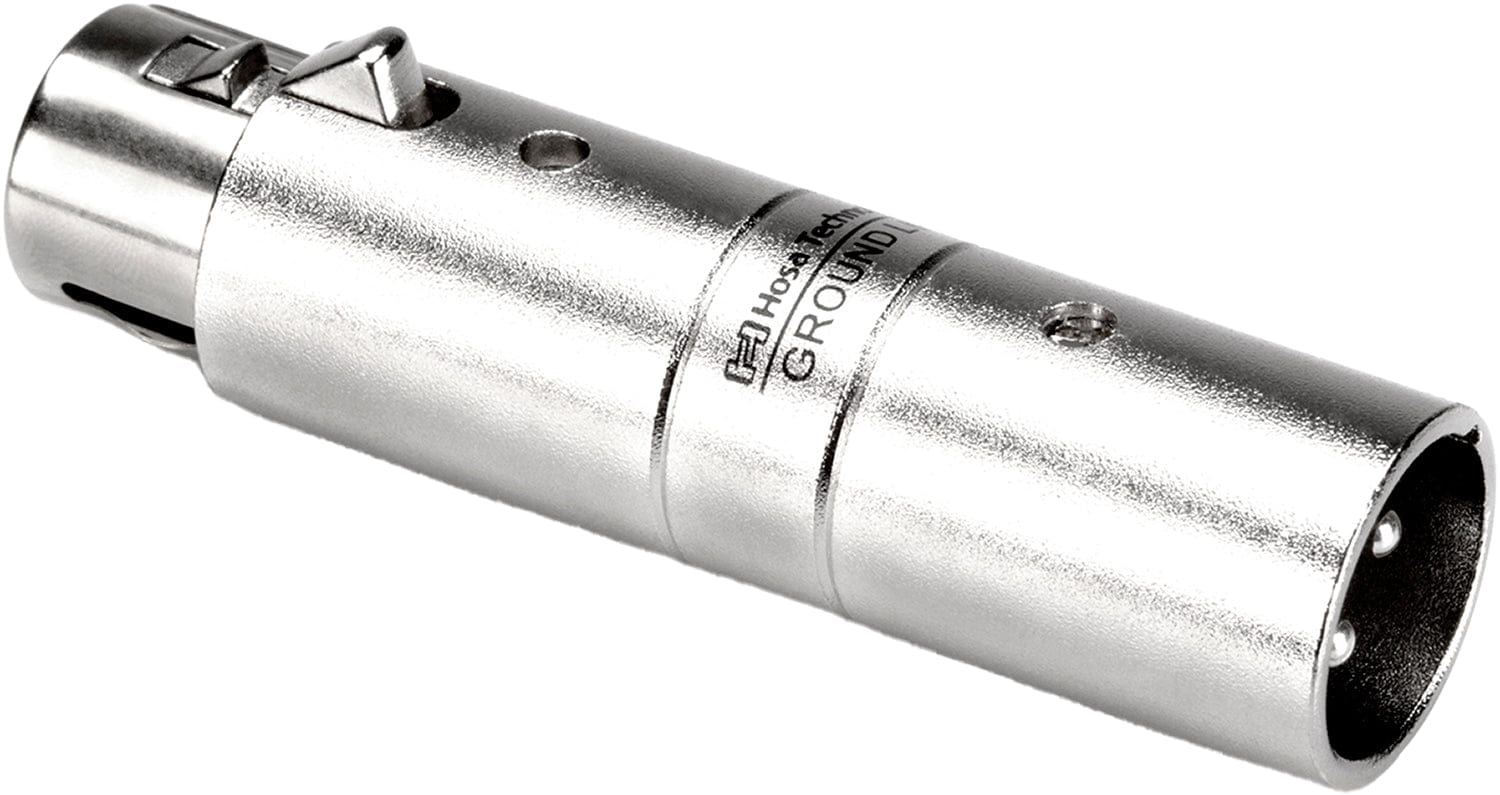 Hosa GLT-255 Ground Lifter - XLR (F) to XLR (M)