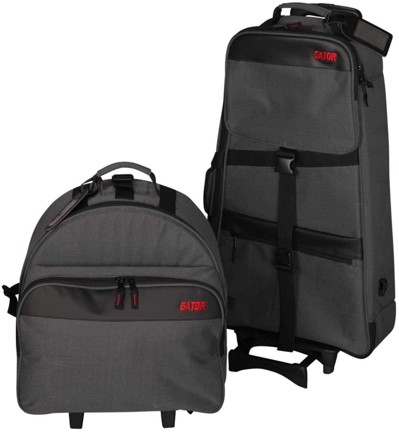 Gator Snare & Bell Kit Backpack w Removable Bag