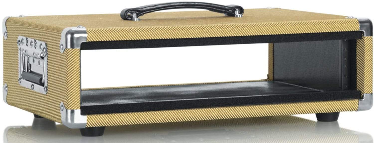 Gator Vintage Amp Vibe Rack Case - 2U Tweed