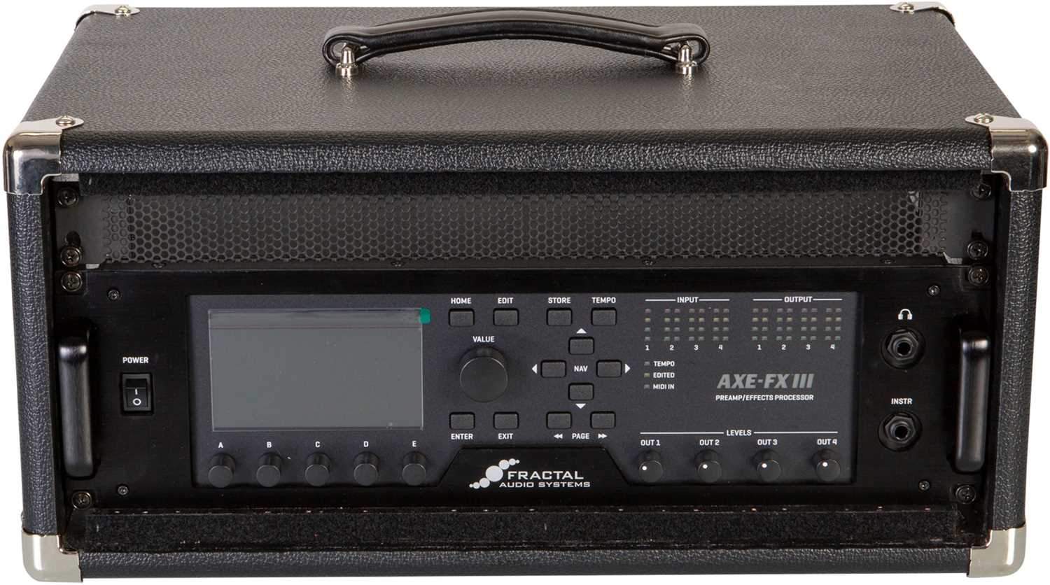 Gator Vintage Amp Vibe Rack Case - 4U Black – Solotech
