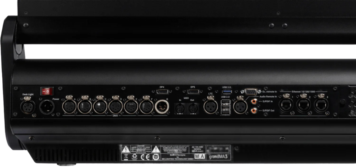 MA Lighting grandMA3 Full-Size Lighting Console