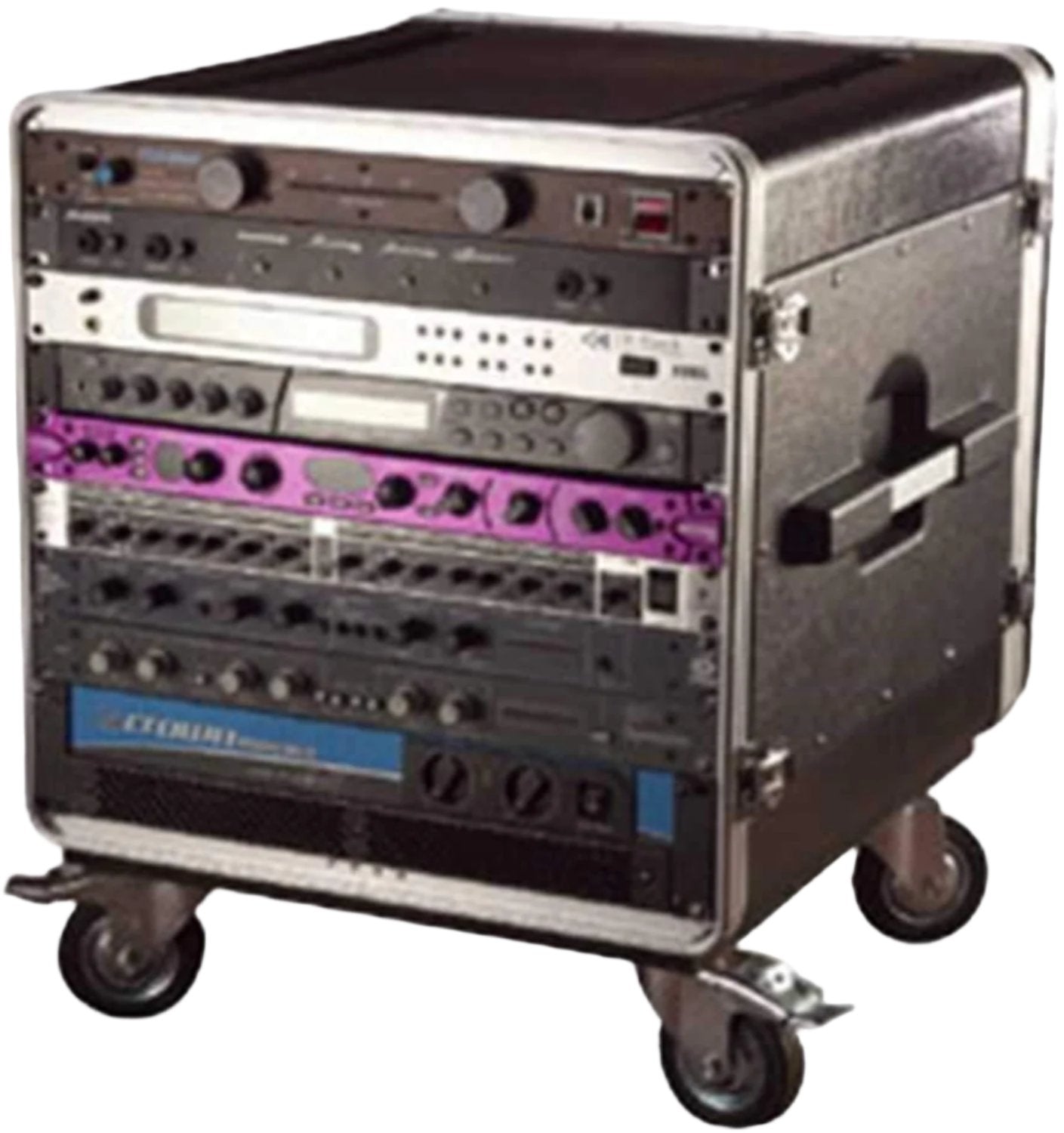 Gator GRCBASE10 Poly 10-Space Rack with 21 Depth | Solotech