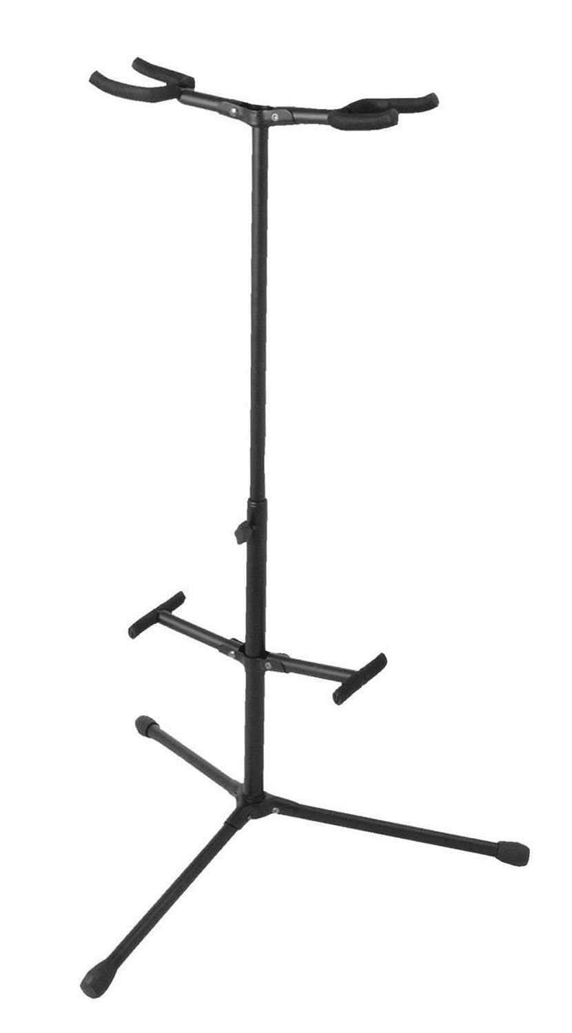 On Stage GS7255 Hang It Double Guitar Stand | Solotech