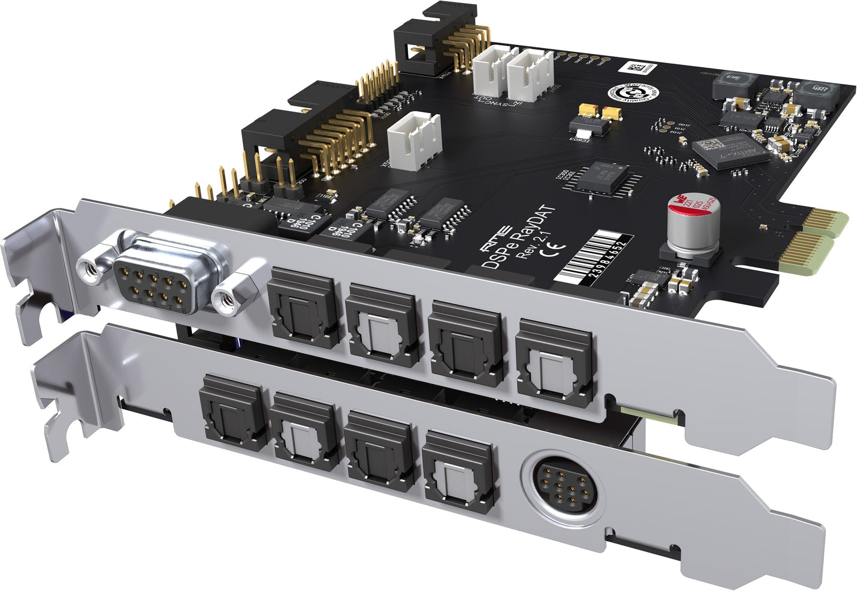 RME HDSPe RayDAT 66-Channel ADAT PCI Express Card | Solotech