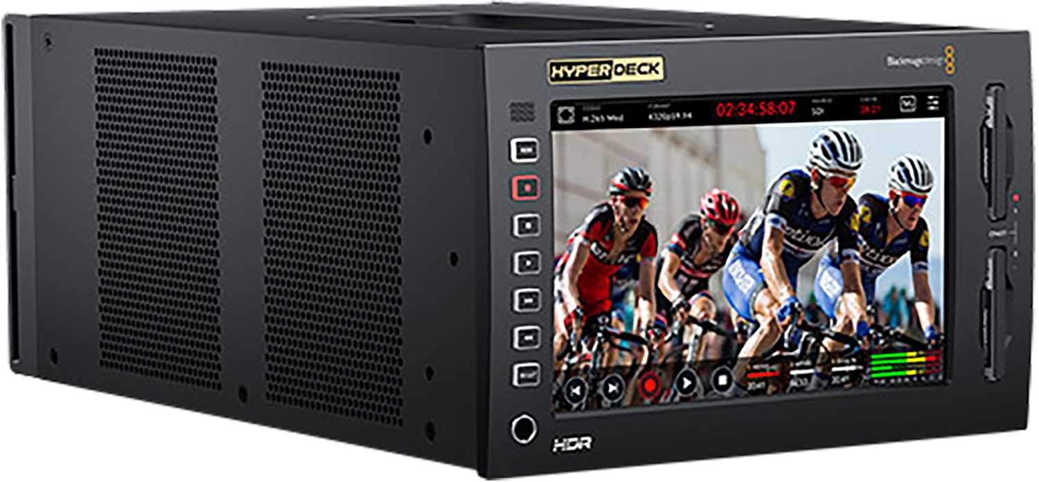 Blackmagic Design HyperDeck Extreme 8K HDR Broadcast Deck