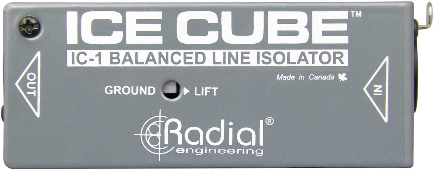 Radial Ice Cube Line Level Passive Isolator