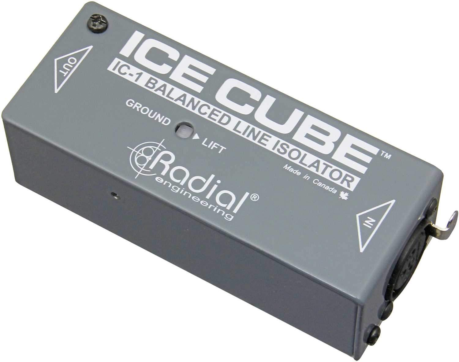 Radial Ice Cube Line Level Passive Isolator