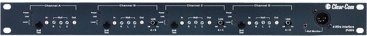 Clear-Com IF4W4 4-Channel 4-Wire Camera Interface