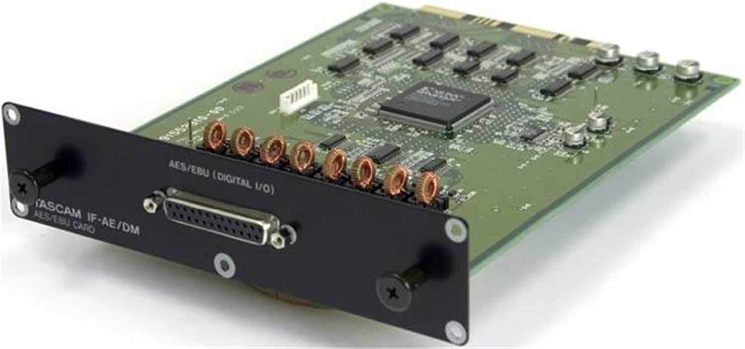 Tascam IFAEDM AES/EBU Card For DM Mixers