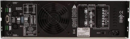 QSC ISA-300TI 70 Volt Power Amplifier – Solotech