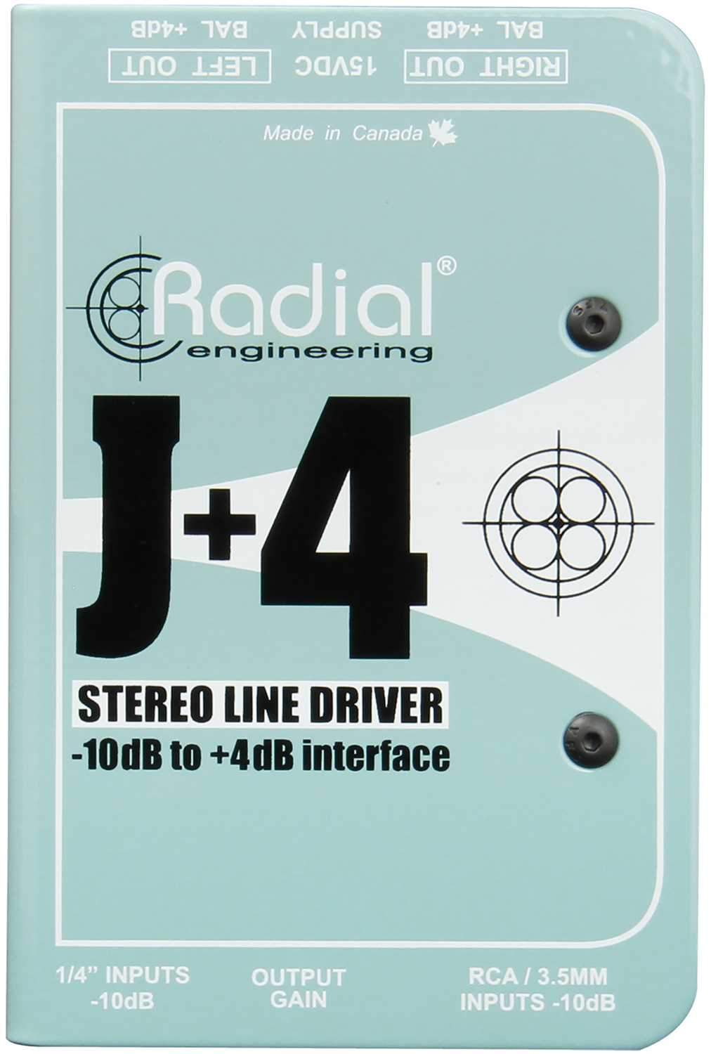 Radial J-4 Active Stereo Line Driver