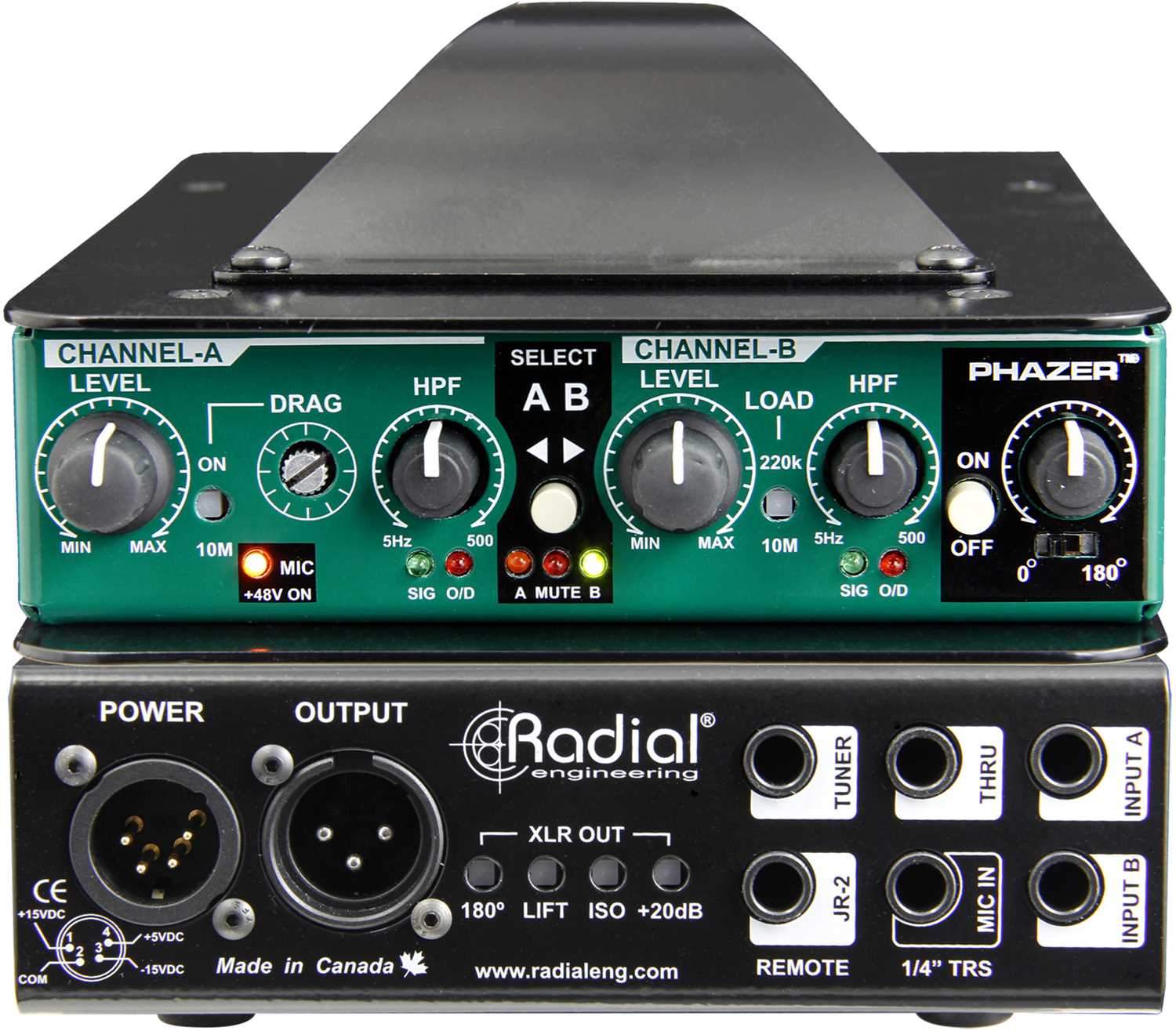 Radial JDV MKV Class-A DI with 2 Inputs