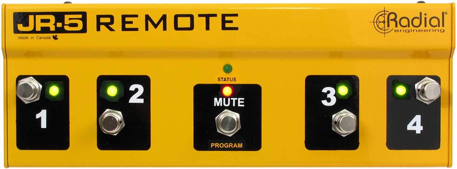 Radial JR5 Remote Footswitch Controller for JX44
