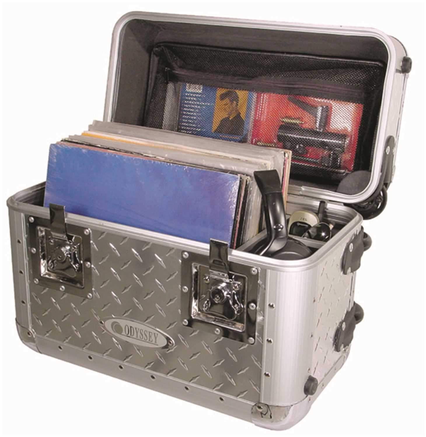 Odyssey KLP070DLX 70 LP Case with Wheels Diamond