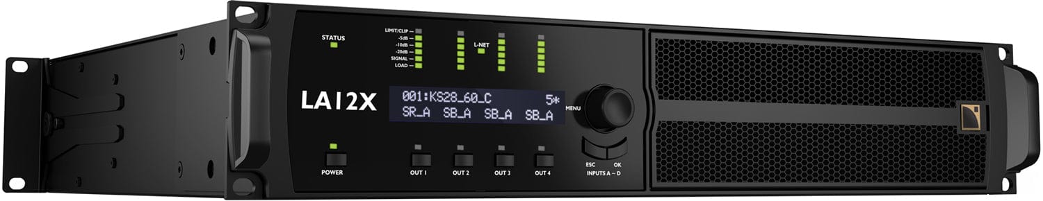L-Acoustics LA12X US Amplified Controller 4x2600w 4-Ohms
