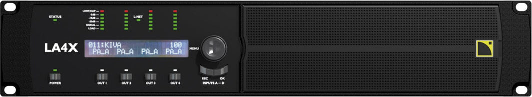 L-Acoustics LA12X 4-Channel Amplified Controller
