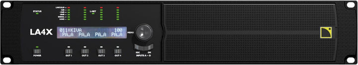 L-Acoustics LA12X 4-Channel Amplified Controller
