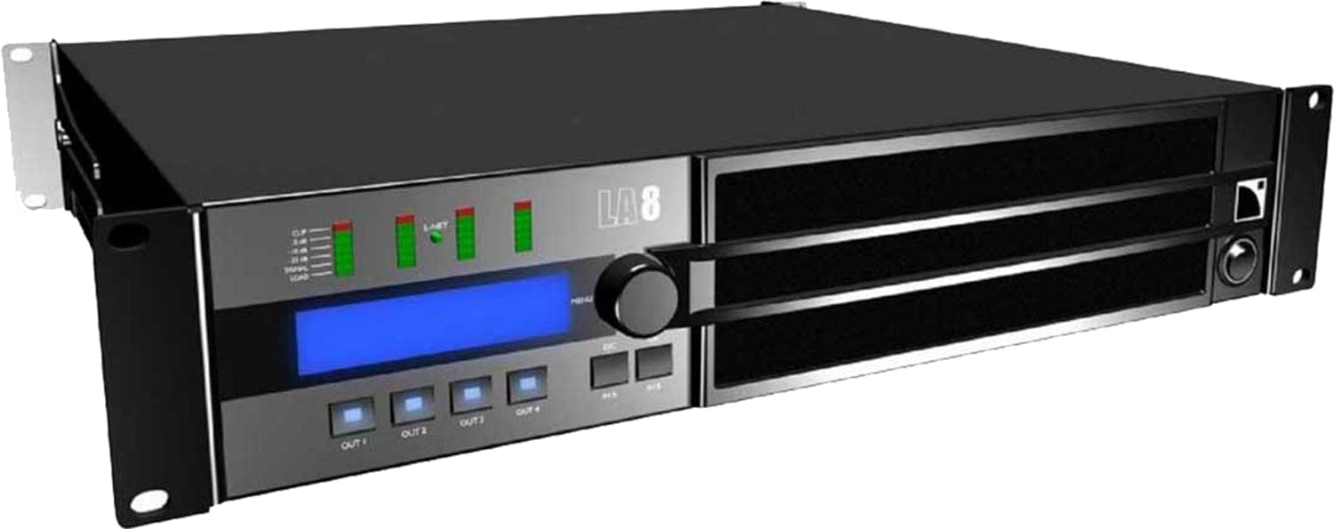 L-Acoustics LA8 US Amplified Controller 4x1800 watt 4-Ohms – Solotech
