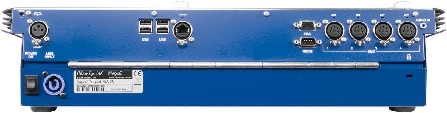 ChamSys MagicQ MQ40N 4-Universe Compact DMX Lighting Console