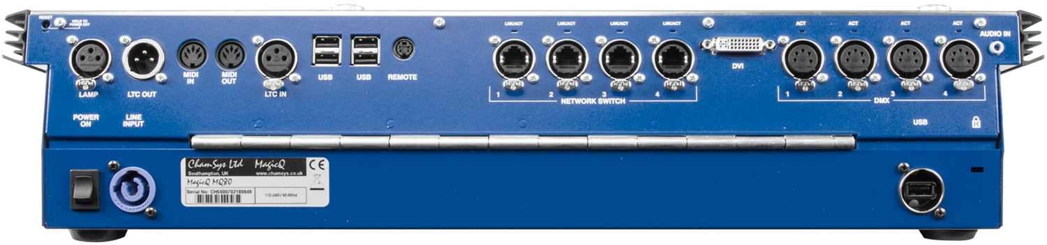 ChamSys MagicQ MQ80 24 Universe Compact Lighting Console